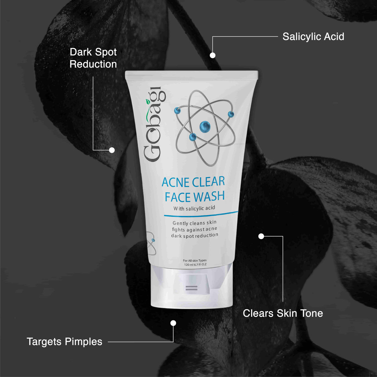 Acne Clear Face Wash – Gobagi